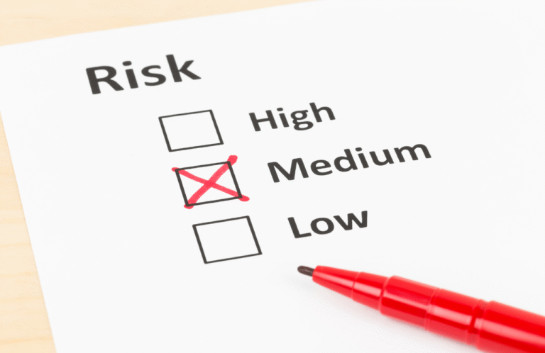 What are the 5 stages of risk assessment?